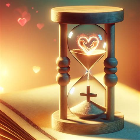 Hour Glass Timer Tha Bible Art