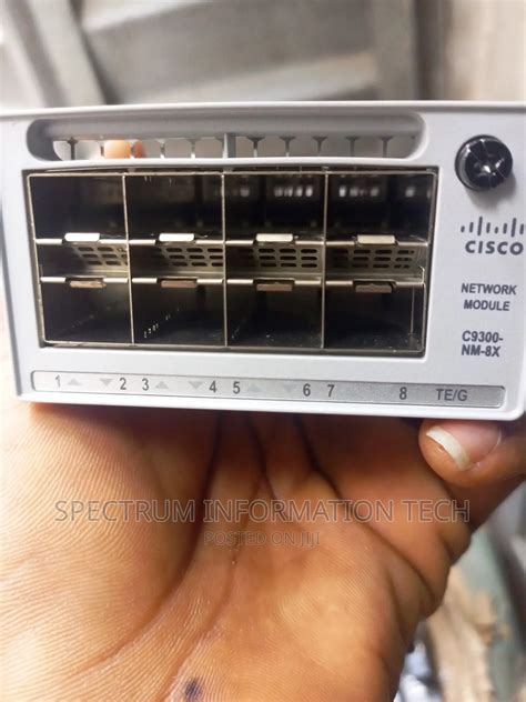 Cisco C9300 Nm 8x In Ikeja Networking Products Spectrum Infotech Jiji Ng