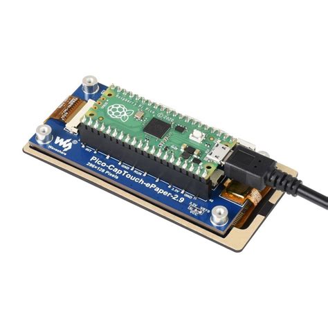 Waveshare Inch X Pixel Touch Black White E Paper Module For Raspberry Pi Pico SPI