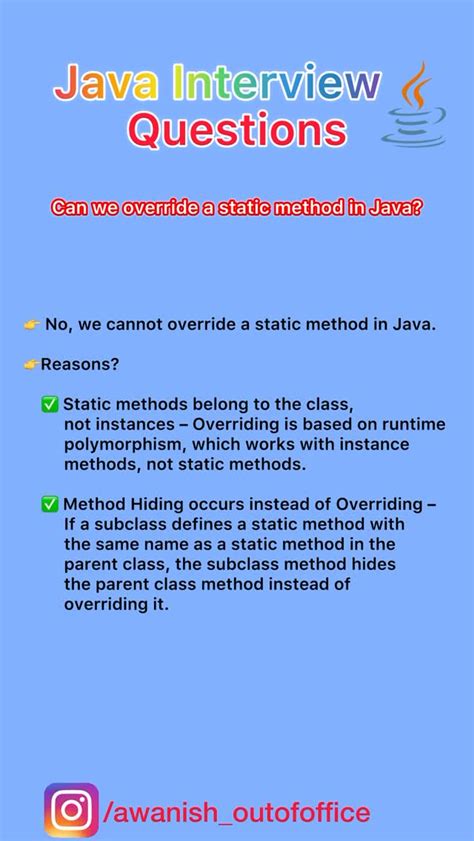 Awanish Singh Software Engineer Java Interview Questions Series Day 21 Follow Awanish