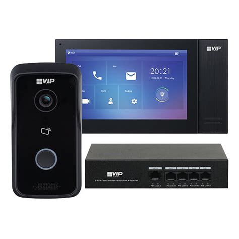Complete Residential Ip Intercom Kit With Wifi