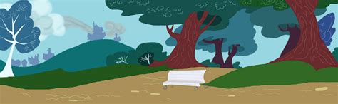 Mlp Fim Ponyville Park Bg By Bleukettu On Deviantart
