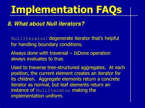 Ppt Advanced Iterator Design Patterns Explained Powerpoint