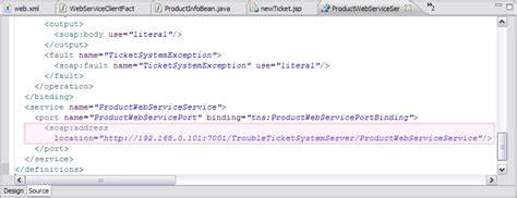Create External Bindings Declarations File For WSDL