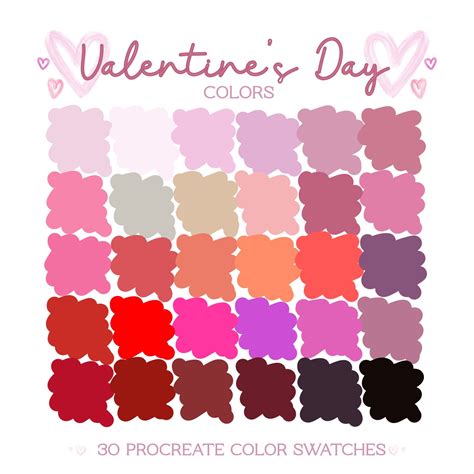 Procreate Color Palette Procreate Download Instant Etsy