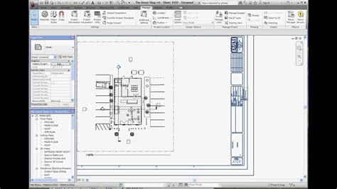 revit project basics modifying a sheet template video 1 youtube