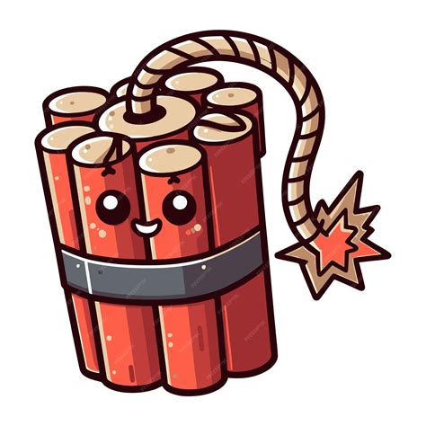 Bomba De Tiempo Dinamita Estilo Realista Diseño De Dibujos Gráficos
