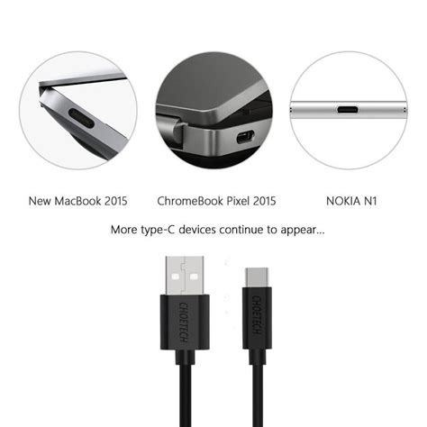Choetech M Usb A To Usb C Pvc Cable M Black En