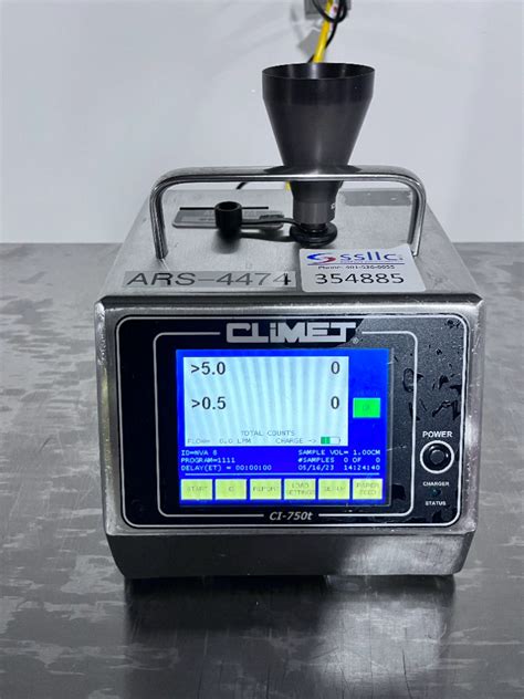 Climet Ci 750t Particle Counter