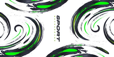 다채로운 브러시 스트로크 그림과 하프톤 효과가 있는 스포츠 그런지 배너 디자인을 위한 스크래치 및 질감 요소 0명에 대한 스톡 벡터 아트 및 기타 이미지 Istock