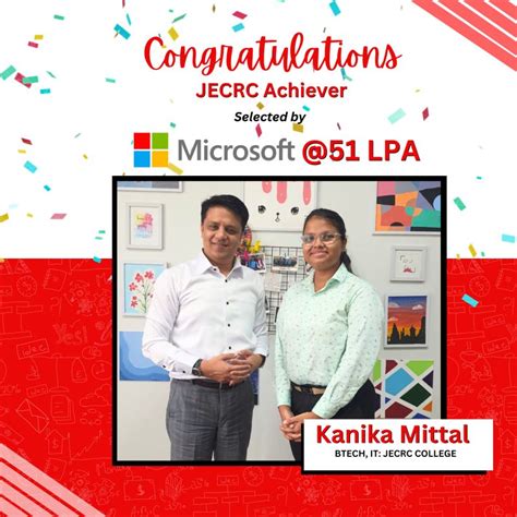 congratulations kanika mittal on your selection at microsoft your