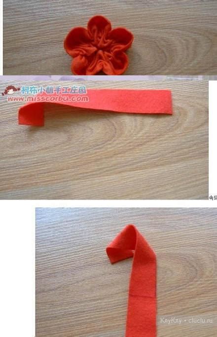 Оригинальный цветок из ткани как сделать своими руками Цветы из ткани крючком своими