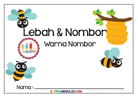 Lembaran Kerja Matematik Prasekolah Tema Serangga Lembarankerja