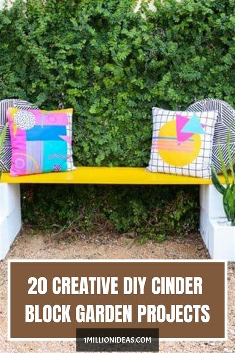 20 Creative Diy Cinder Block Garden Projects Cinder Block Garden
