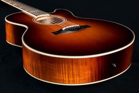 Santa Cruz Ftc Moon Spruce And Carved Flamed Maple With Full Body Sunburst Down Home Guitars