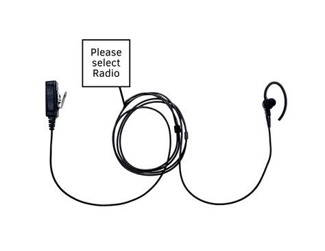 Impact Platinum Series 2 Wire Surveillance Kit For Two Way Radio With