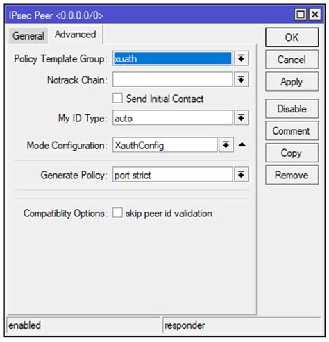 Ipsec Xauth Jako Vpn Dla Mobilnych Użytkowników Mikrotik Academy