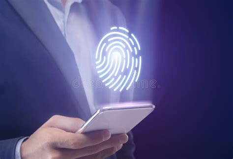 Fingerprint Verification Fingerprint Verification Stock Photo
