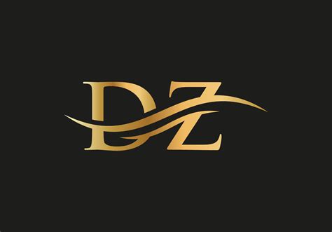 Letter Dz Logo Design Vector 17209715 Vector Art At Vecteezy