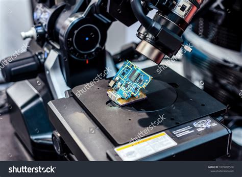 Processor Chip Electron Microscope Over 754 Royalty Free Licensable