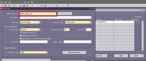Danish Halim How To Create Dff With Value Set In Oracle Apps Ebs R