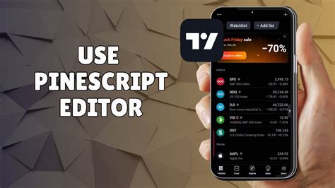 How To Use The Tradingview Pinescript Editor Youtube