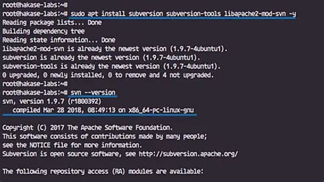 How To Setup Apache Subversion With Lets Encrypt Ssl On Ubuntu 1804