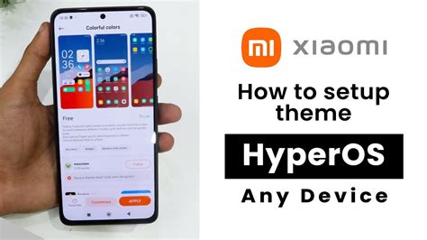 How To Setup Theme In Hyperos Customize Theme In Hyperos🔥