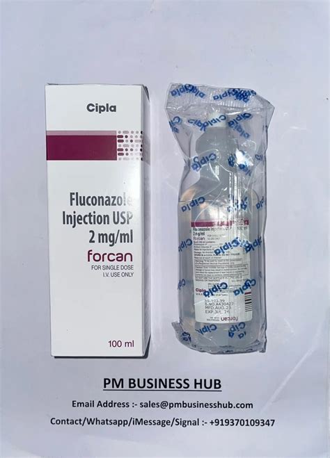 Fluconazole Injection Forcan Injection Latest Price Manufacturers And Suppliers