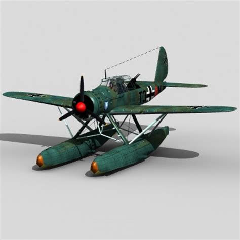 Arado Flugzeugwerke 3d Models For Download Turbosquid