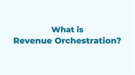 Modern Revenue Orchestration With Leandata Leandata