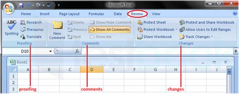 Solved In Ms Excel 2010 To Protect Or Share A Workbook Which Of Th