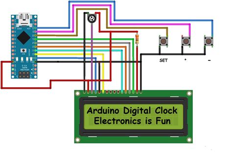 Arduino Digital Clock Arduino Project Hub