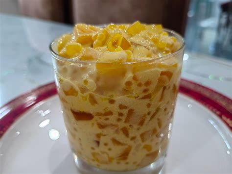 Creamy Mango Tapiocamango Sago Delightedly Delishcious