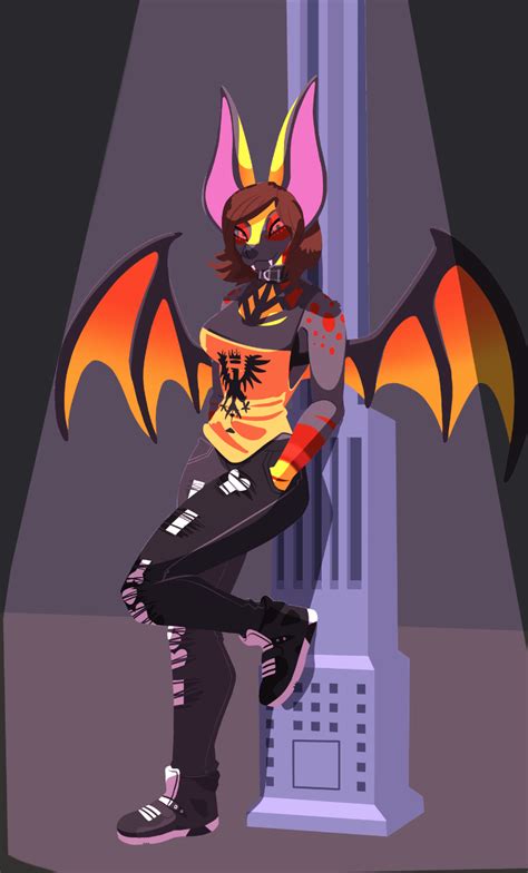 Nightargen Rated E — A Cel Shaded Commission With Background