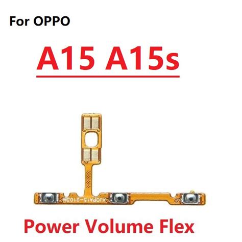 For Oppo A Power On Off Mute Switch Control Key Volume Button Flex Cable For Oppo A