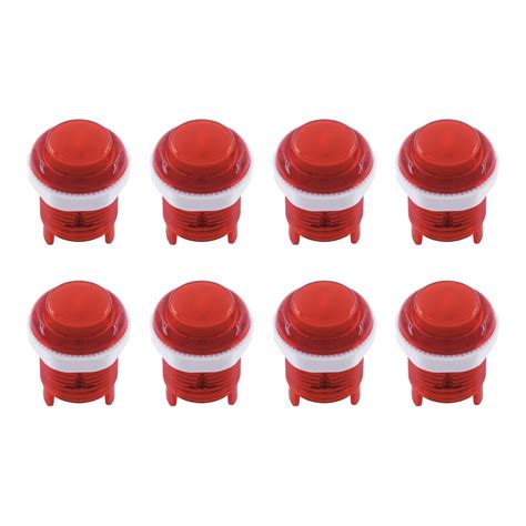 SJ JX X Arcade Mm Push LED Button Keyboard MX Microswitch Screw In Type Light Button For