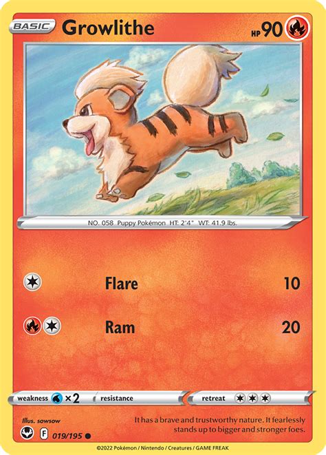 Growlithe Pokémon Detail
