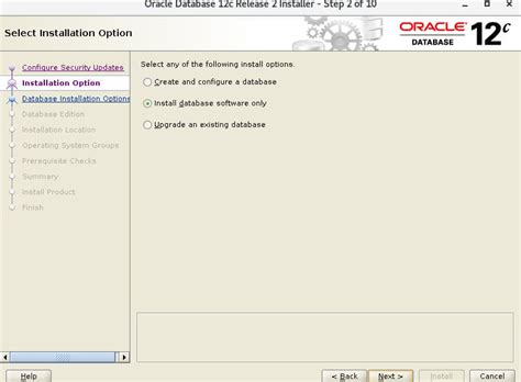 Oracle Database 12c Release 2 122 Installation On Oracle Linux 76 Ol76 Im Top Im An