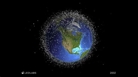 Time Lapse Showing The Growth Of Objects In Low Earth Orbit 1957 2025