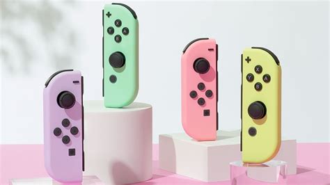 Nintendo Reveals New Switch Joy Con Pastel Colour Controller Sets Nintendo Life
