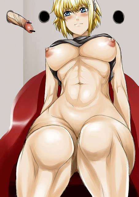 Rule 34 Blonde Hair Blue Eyes Blush Breasts Censored Cholesenel Chrome Shelled Regios Glory