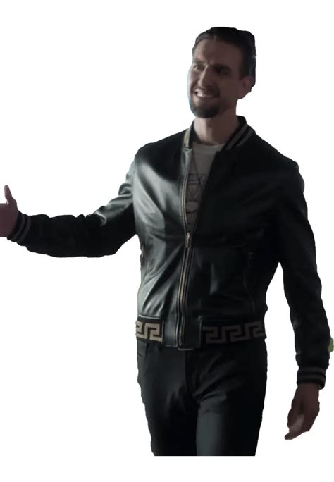 Ted Lasso Zava Black Leather Jacket Lerenjack