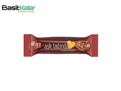 قیمت، مشخصات و خرید ویفر طعم عشق با مغز کرم فندق و روکش شکلات 37 گرم