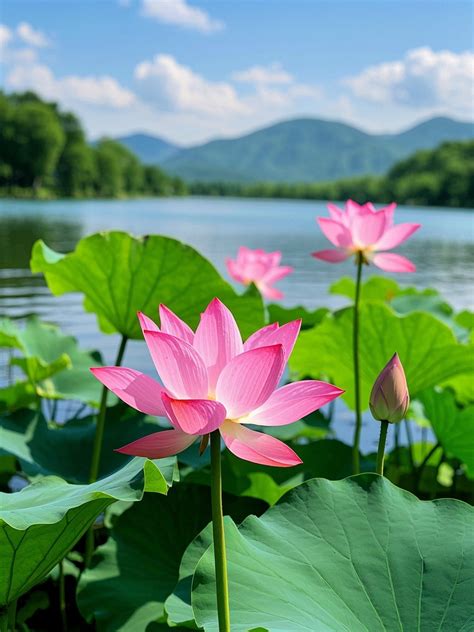 荷花特写免费ai文生图摄影ai出图素材红动中国