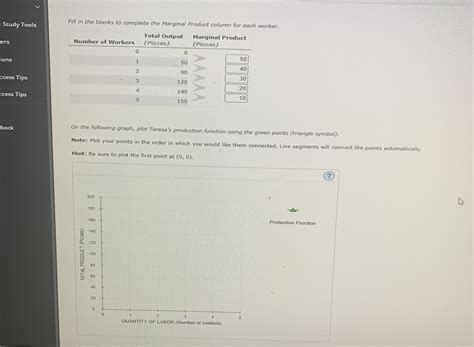 [solved] I Need Help On The Production Function Graph And The Total