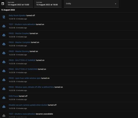 Automations Become Unavailable Are Turned Offon Configuration