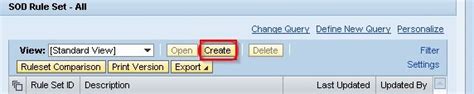 How To Create Rule Set