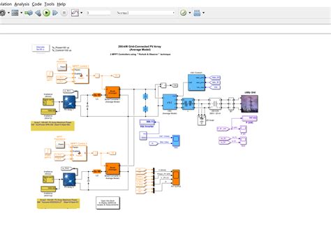 【并网光伏阵列】使用simpowersystems进行并网光伏阵列的两个研究（simulink仿真实现）光伏并网仿真 Csdn博客