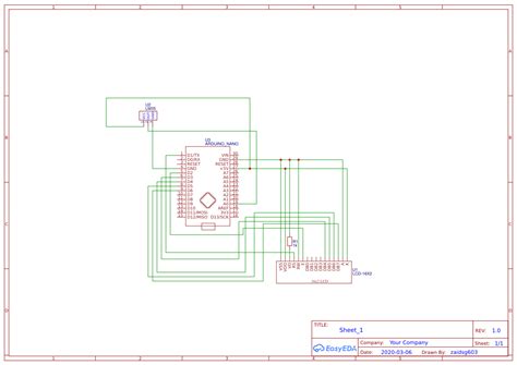LM35 ARDUINO NANO EasyEDA Open Source Hardware Lab